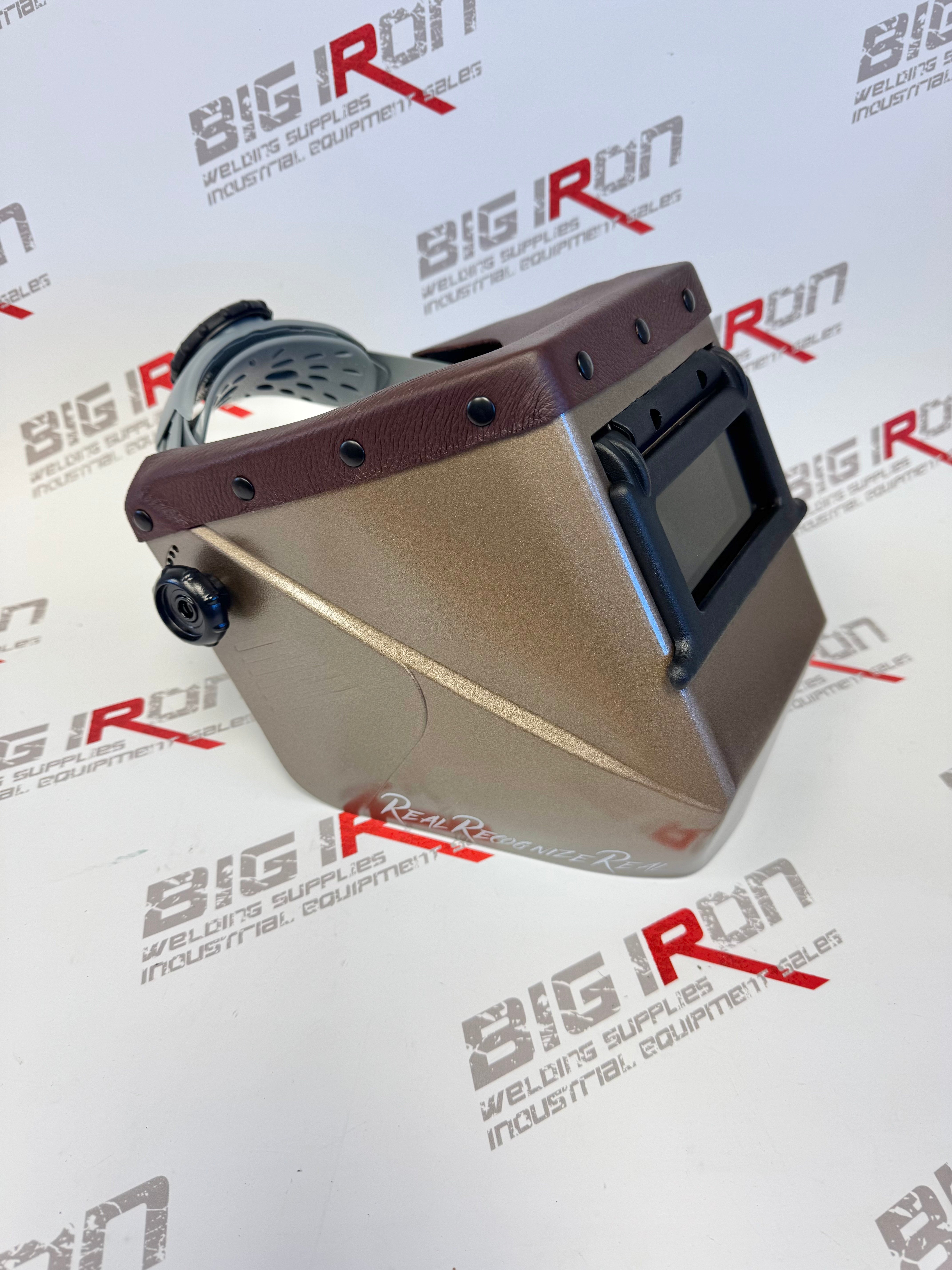 Swanga Banga Square Futura Welding Hood - Cowboy – Big Iron Welding ...